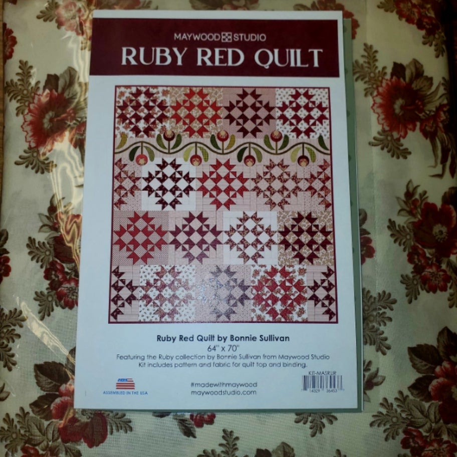 Ruby Red Quilt | Create it Studio